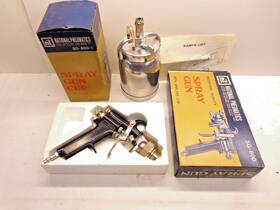 NATIONAL PNEUMATICS SG-800 Nos Siphon Spray Gun