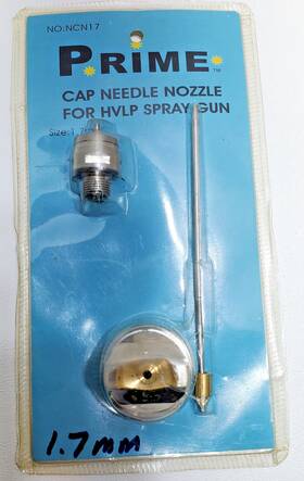 PRIME NCN17 Tip Cap Needle Nozzle Kit Hvlp Air Spray Gun